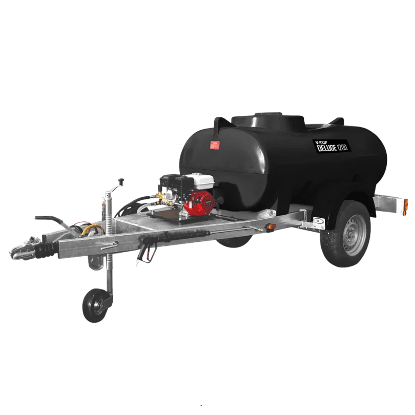 V-TUF Deluge 6.5HP DELUGE500HWTDD065 Honda Petrol Trailer Bowser 500L ...