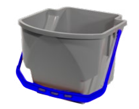 Numatic 905734 Mid Mop Bucket (16L) - BLUE – Avern Cleaning Supplies
