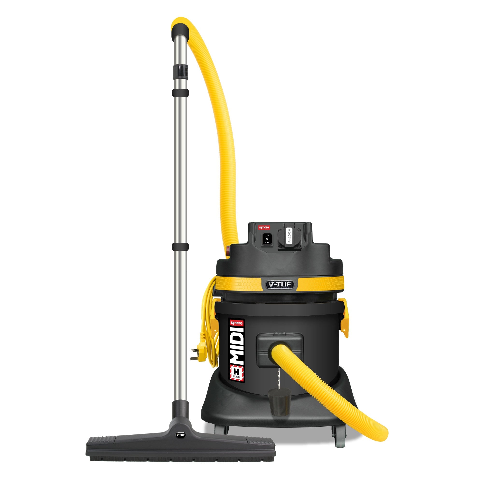 V-TUF Midi SYNCRO H Class Dust Extraction Vacuum Inc Power Take Off ...