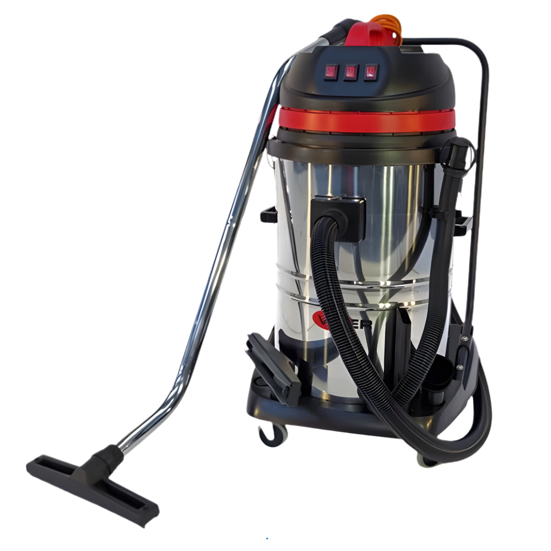 LSU375 Industrial Vacuum Cleaner Wet & Dry Vacuum Triple Motor – Avern ...