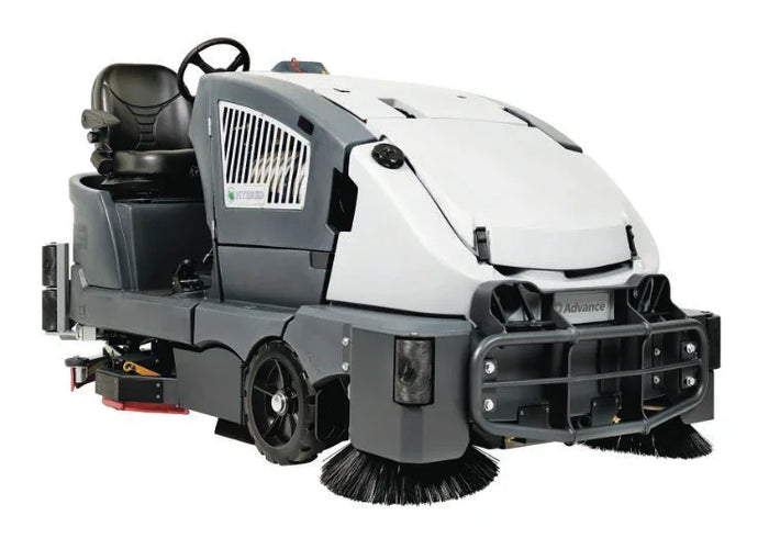 Viper ROS1300 Ride On Sweeper Inc Batterys & Charger – Avern Cleaning ...