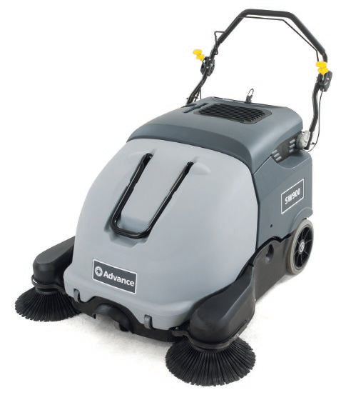 Walk Behind Street Sweeper OR25 Manpower Walk Behind Street Sweeper