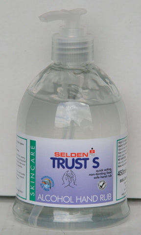 Trust S Alcohol Sanitiser Gel Pump Top C053 450ml Selden – Avern ...